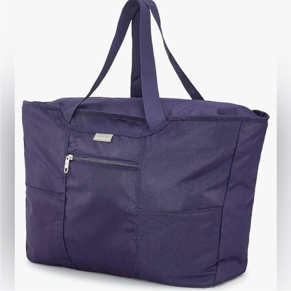 Samsonite | Bags | Samsonite Foldaway Packable Tote Sling Navy Blue ...